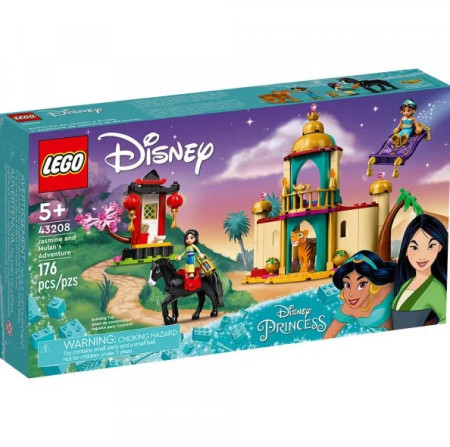Lego disney princess jasmine and mulans adventure ( LE43208 )