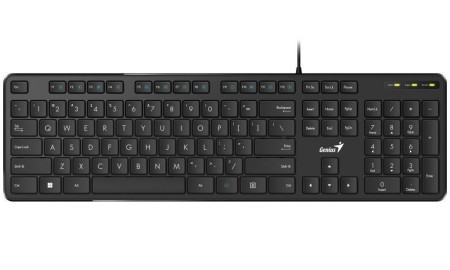 Genius SlimStar M200,BLK,USB,US tastatura