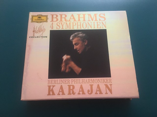 3CD - Herbert Von Karajan - 4 Symphonien J.Brahms