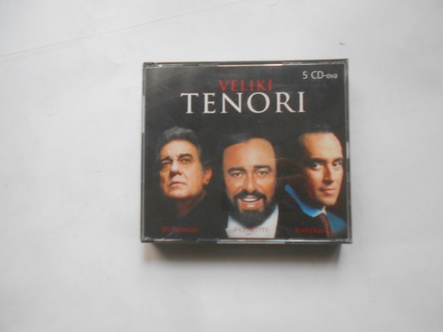 Veliki tenori, 4 cd, Domingo, Pavaroti, Kareras