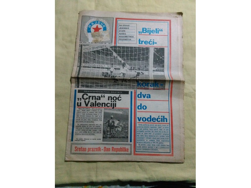 Hajduk Split Studeni 1981, broj 263