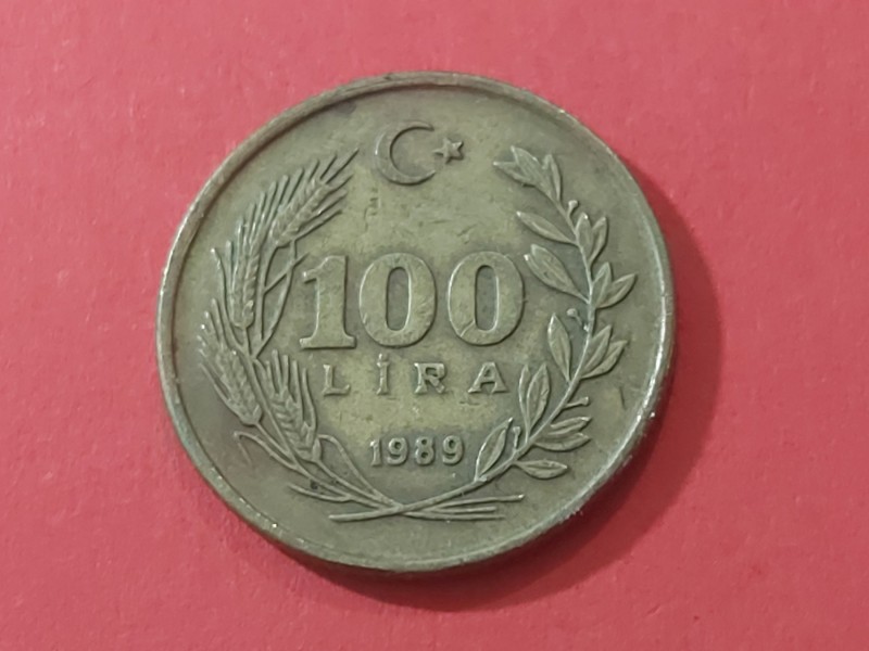 Turska - 100 lira 1989 god