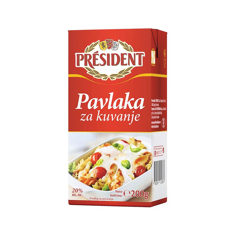 President pavlaka za kuvanje 20% 200g president