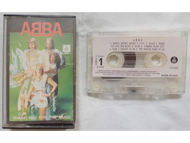 ABBA  -  THANK  YOU  FOR  THE  MUSIC