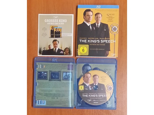 Blu ray The King`s speech