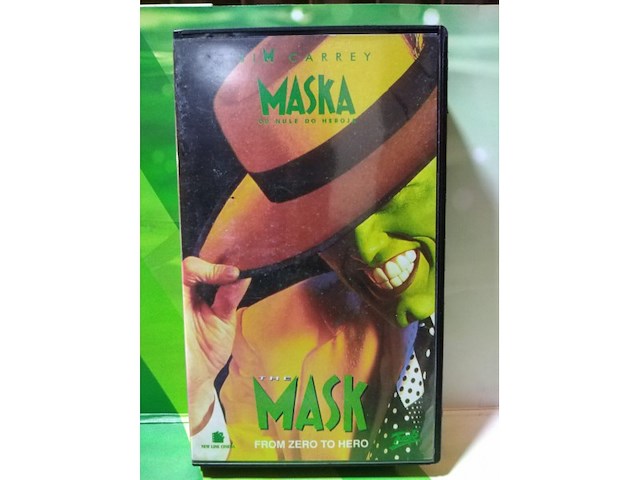 Maska / Mask / Jim Carrey / VHS /