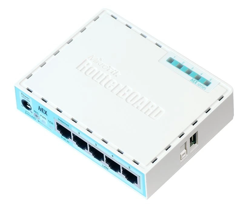 MikroTik RB750Gr3 hEX WiFi ruter