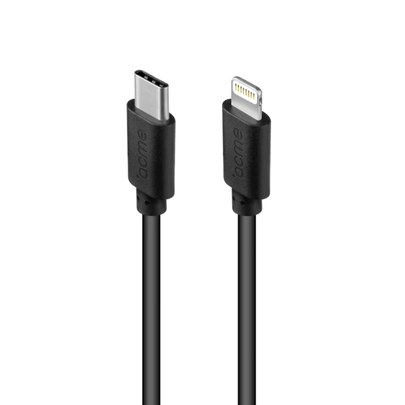 Acme CB1061 kabl za punjač USB C (muški) na Lightning iPhone 1m crni