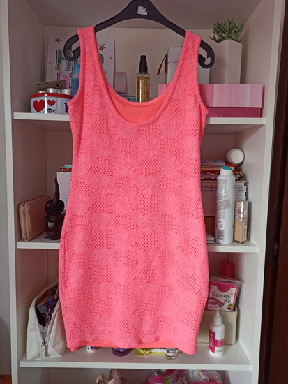 Tally Weijl neon roze haljina