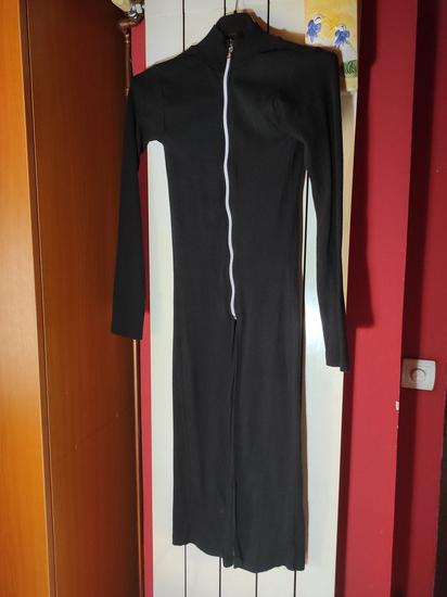 Crna tunika - haljina - rajsferšlus