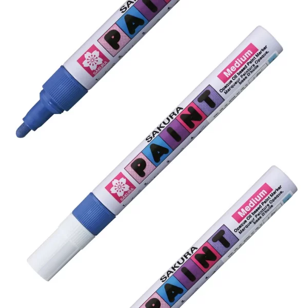 Paint Marker, uljani marker, medium, cer.blue, 2.0mm