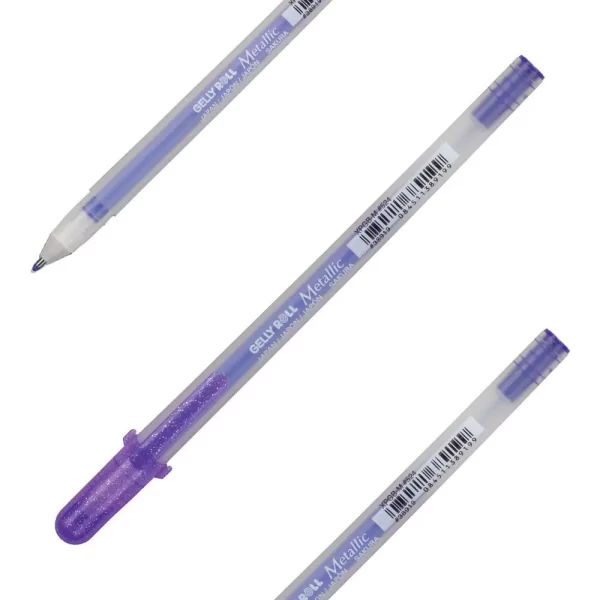 Gelly Metallic, gel olovka, purple, 24, 1.0mm