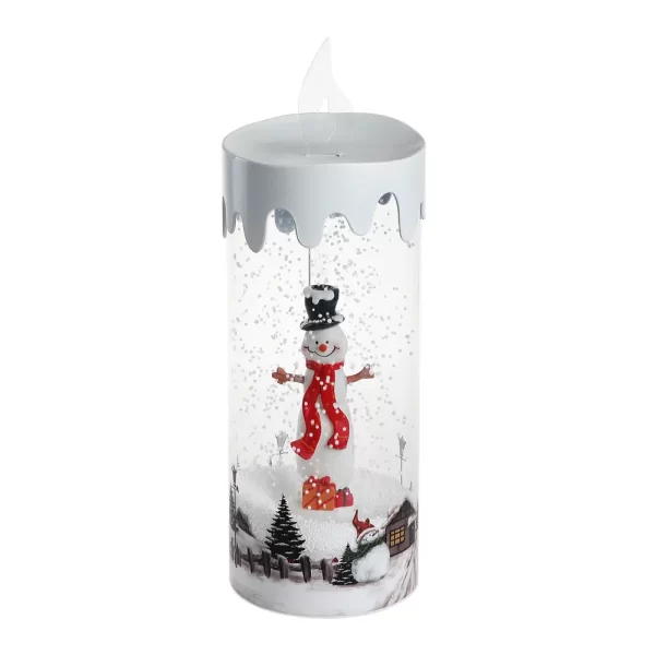 Winter, novogodišnja dekoracija, sveća, Sneško Belić, 53cm