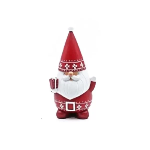 Rabbler, novogodišnja figura, keramička, Deda Mraz, 20cm