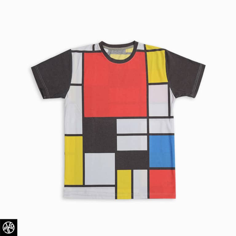 Mondrian Art All-Over majica