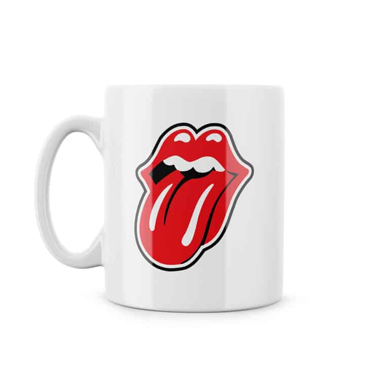 Rolling Stones Logo keramička šolja