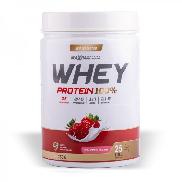 MXM Whey Protein 750gr jagoda-jogurt
