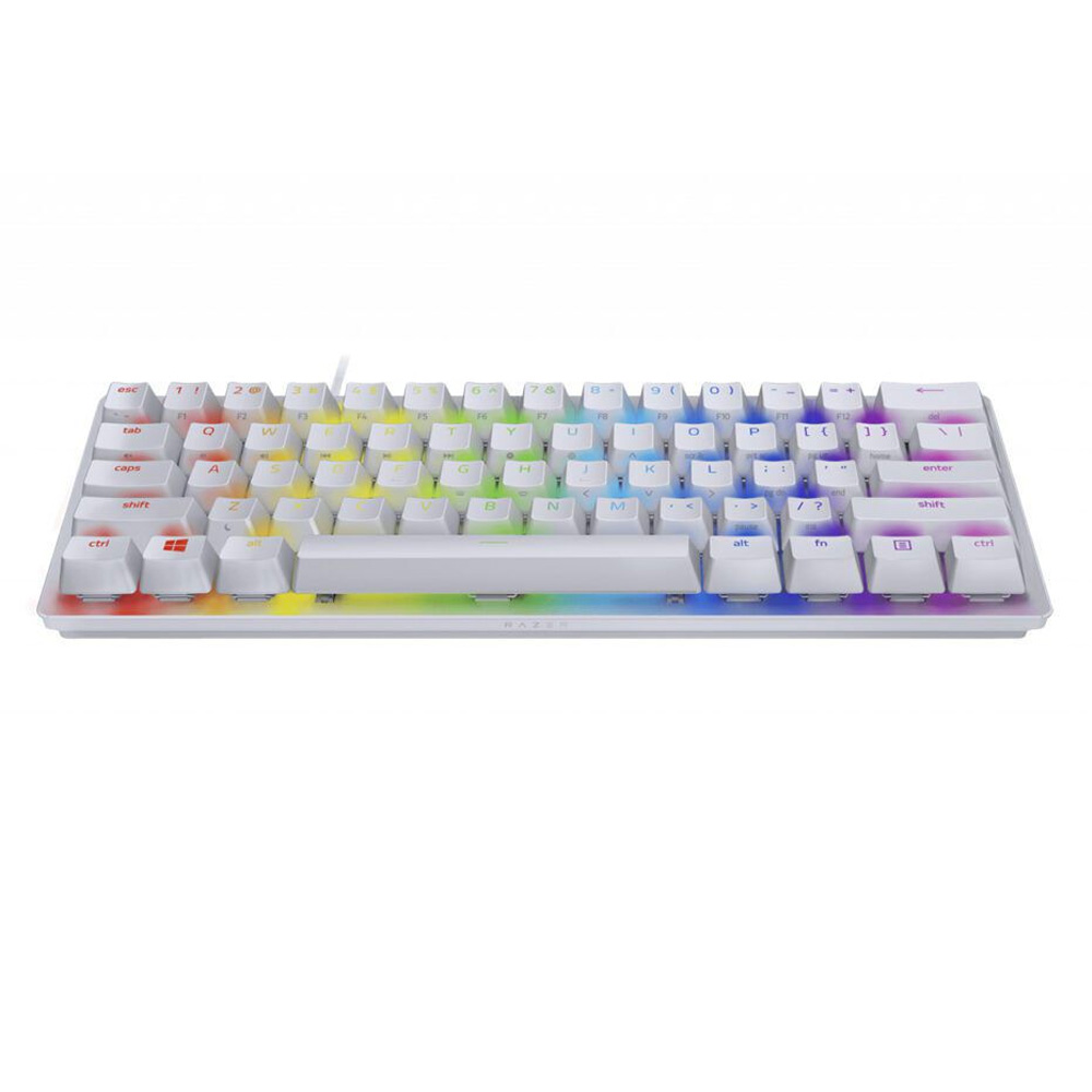 Huntsman Mini Mercury Edition 60% Opto-Gaming Keyboard (Clicky Purple Switch)