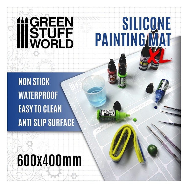 Silicon Painting Mat - 600x400mm (big)