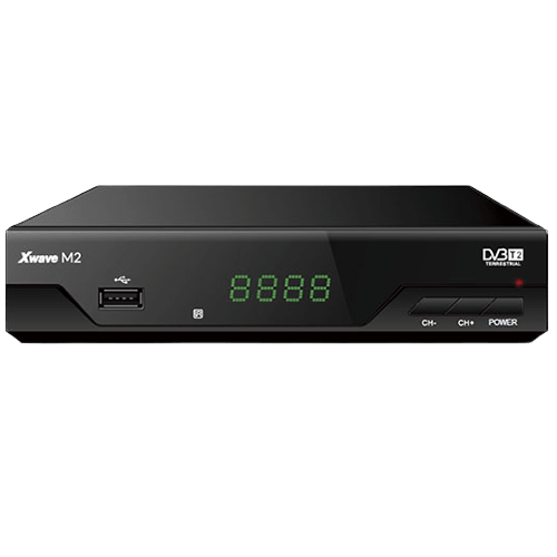 XWAVE Set Top Box M2 DVB-T2