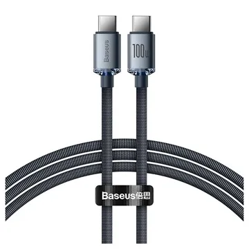 BASEUS CRYSTAL SHINE USB-C / USB-C KABL CAJY000703 - 2M