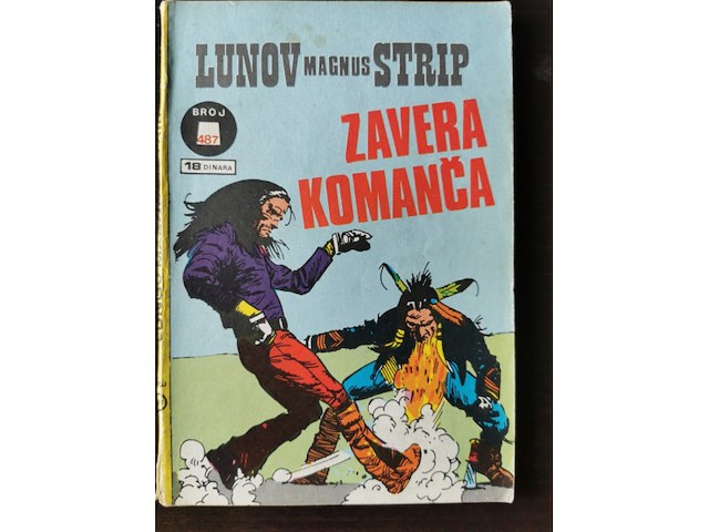 Lunov Magnus Strip LMS 487 - KEN PARKER -ZAVERA KOMANČA