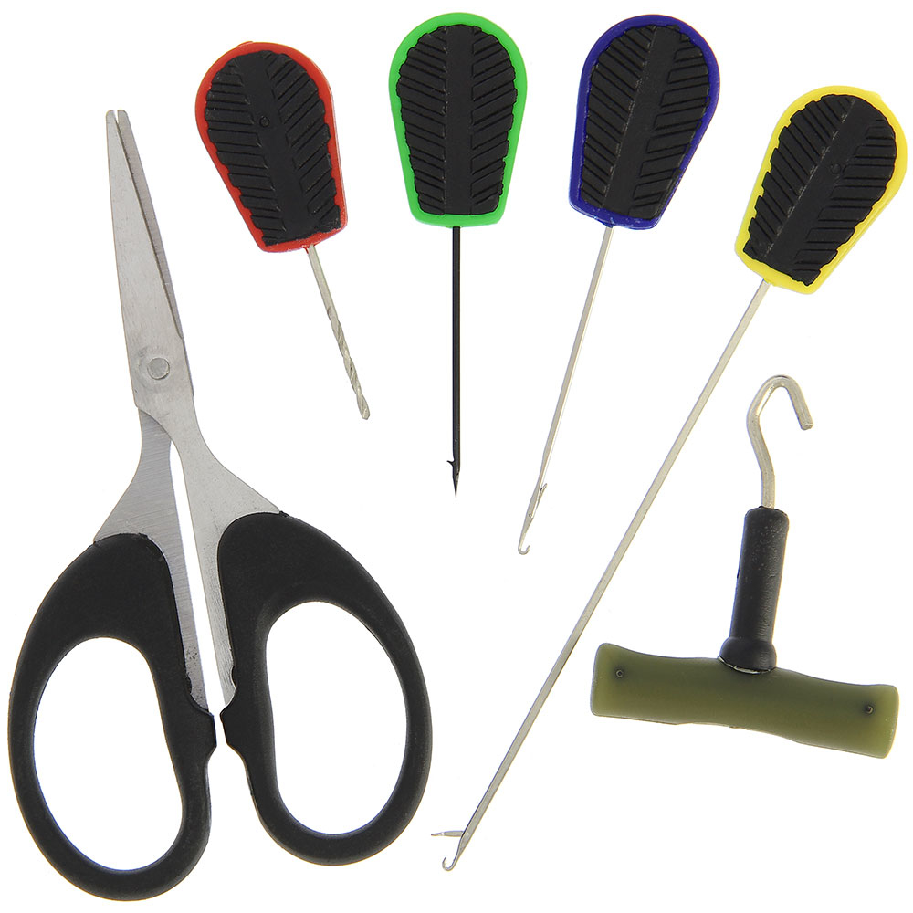 NGT 6pc Soft Grip Tool Set – Heklice, igla, burgija, makaze i zatezač