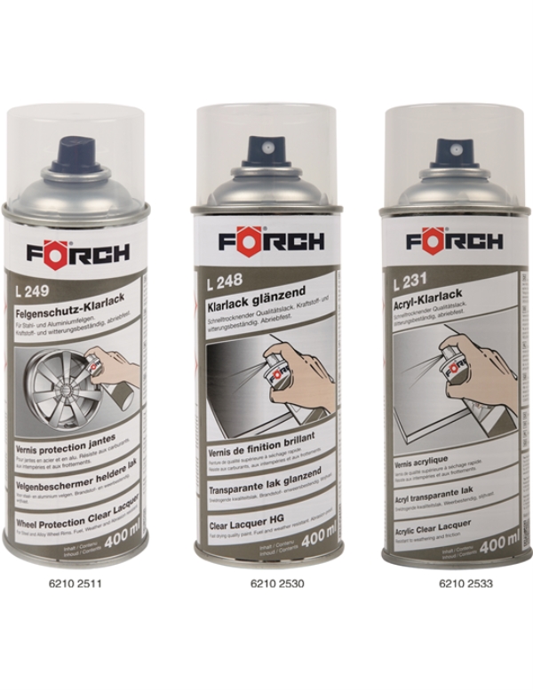 Prozirni lakovi 1K L249/L248/L231