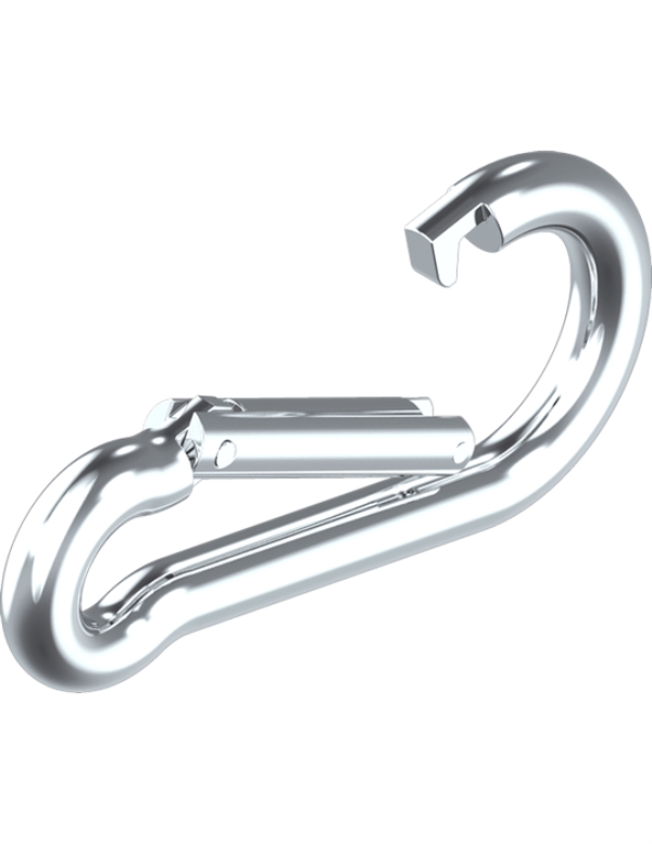 Karabiner kopča DIN 5299 C, cinčano