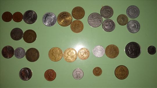 Razne strane stare kovanice