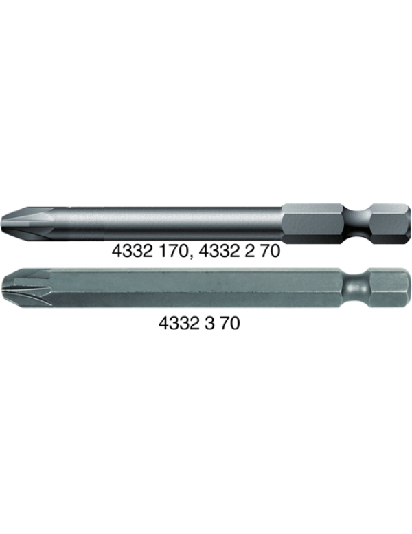 Bit Standard, križni PZ 1/4” – E 6,3