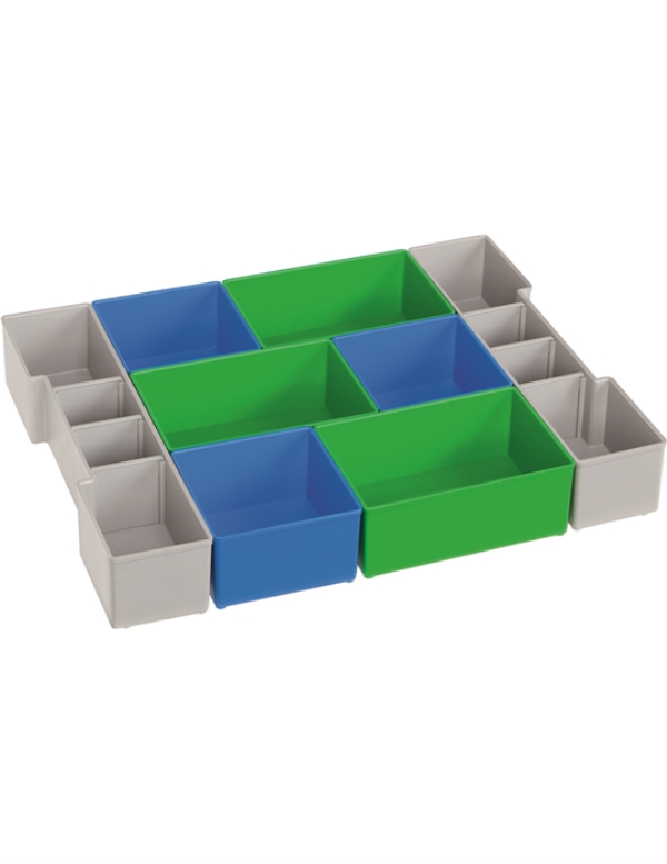 Set kutijica, plave/svijetlo zelene VAROBOXX 1