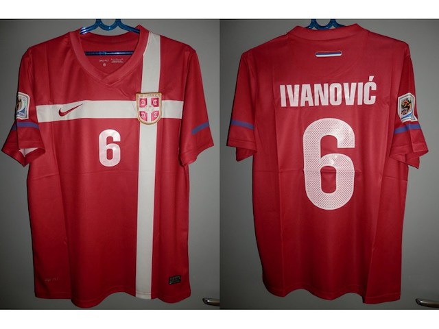 Srbija dres (World Cup 2010) Branislav Ivanović 6