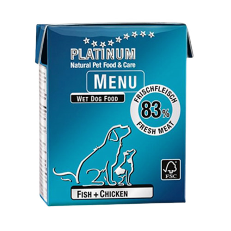 PLATINUM Menu Fish&Chicken 375 g