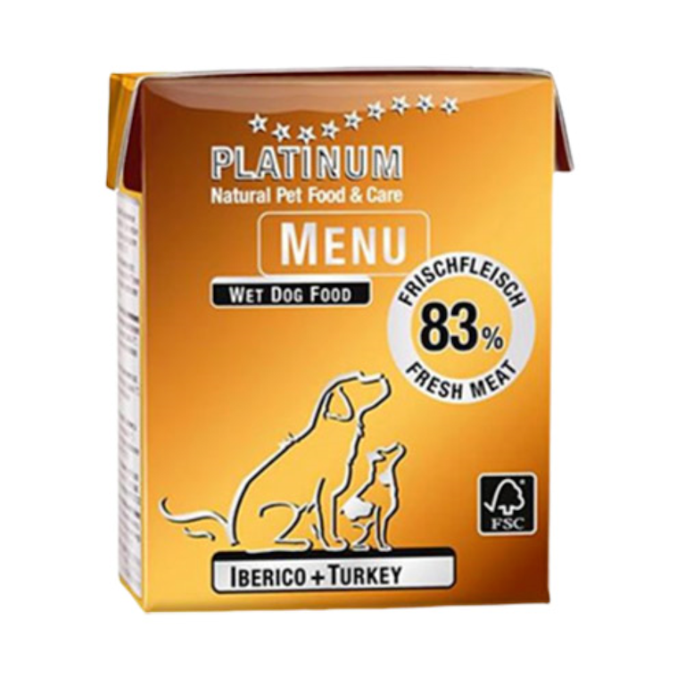 PLATINUM Menu Iberico&Turkey 375 g