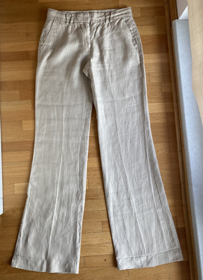 Mango lanene pantalone