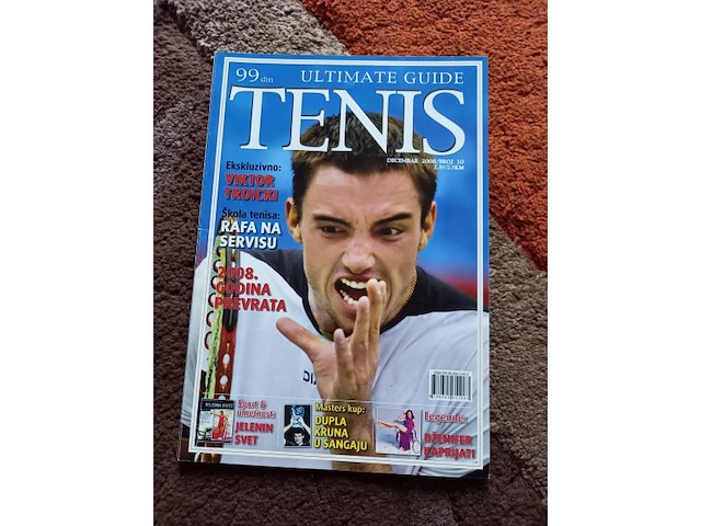 Tenis ultimate guide  br.10  decembar 2008.