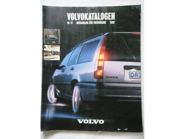Katalog Volvo 1997.god, A4, švedski, 130 str.