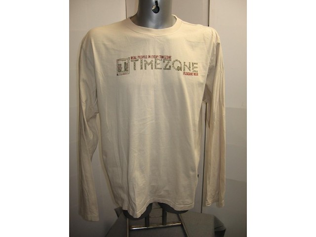 Dux majica `Timezone` XXL vel. krem boje