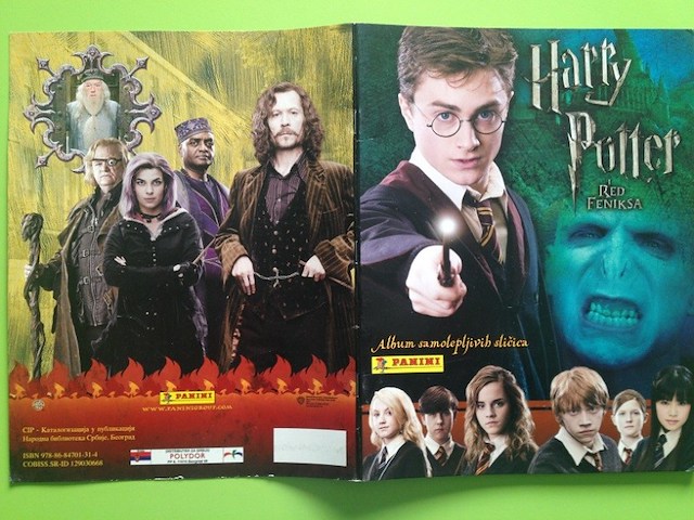 HARRY POTTER I RED FENIKSA, Album fali 1