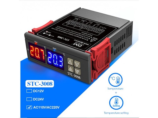 Digitalni termostat STC-3008