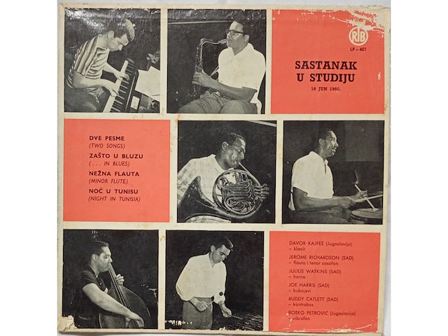 VARIOUS  -  SASTANAK  U  STUDIJU