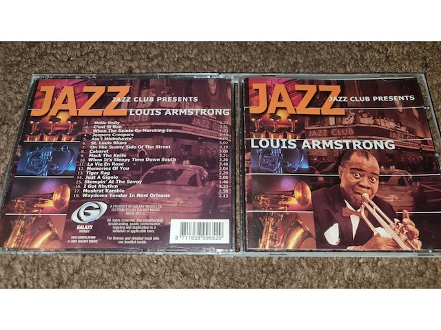 Jazz club presents Louis Armstrong , ORIGINAL