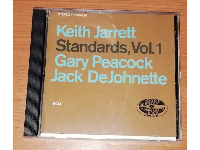 K.Jarrett, G.Peacock, J.DeJohnette ‎– Standards, Vol.1