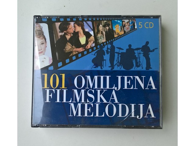 101 omiljena filmska melodija (5xCD, Mladinska Knjiga)