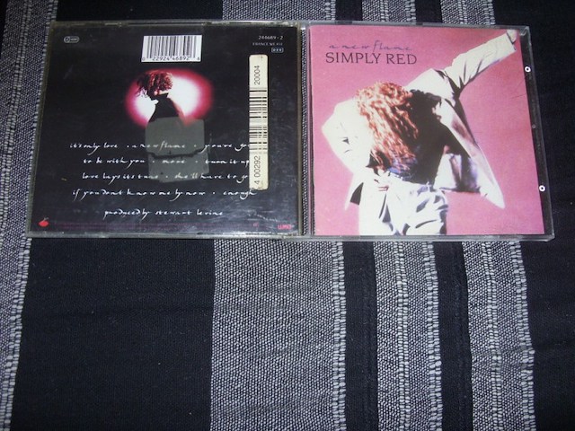 Simply Red ‎– A New Flame CD WEA Europe 1989.