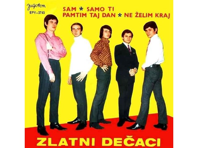 Zlatni Dečaci – Sam  CD EP NOV