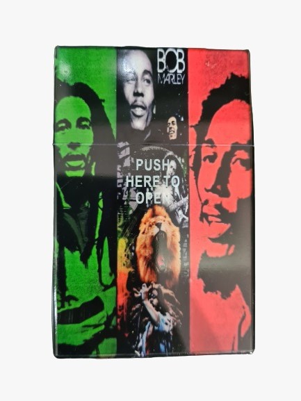Plastična tabakera po principu paklice Bob Marley 3