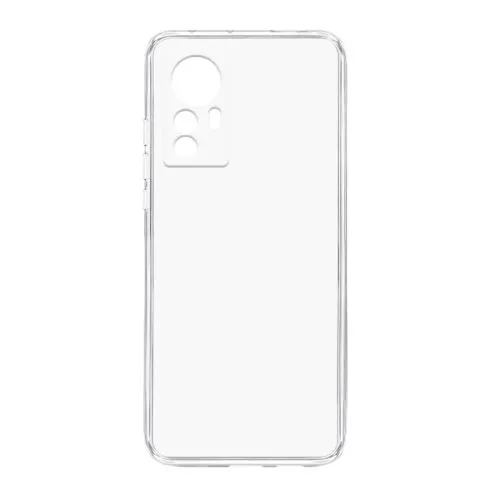 Futrola - maska ultra tanki PROTECT silikon za Xiaomi 12/12x providna (bela) (MS)