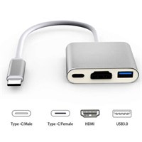 ADAPTER USB C 3.1 - HDMI/USB/C 4K
